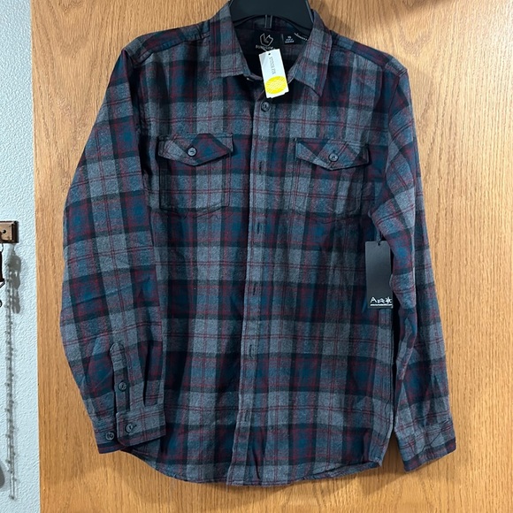 burnside | Shirts & Tops | Burnside Morgan Long Sleeve Flannel Shirt ...